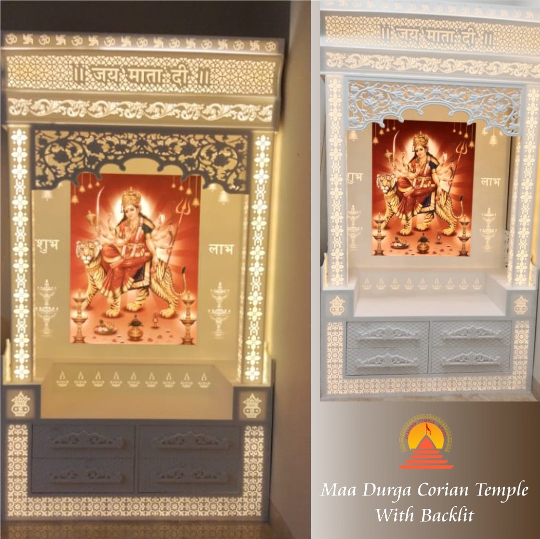 Corian Temple Store | Hindu, Jain, Buddhist Mandir | Solid Acrylic ...